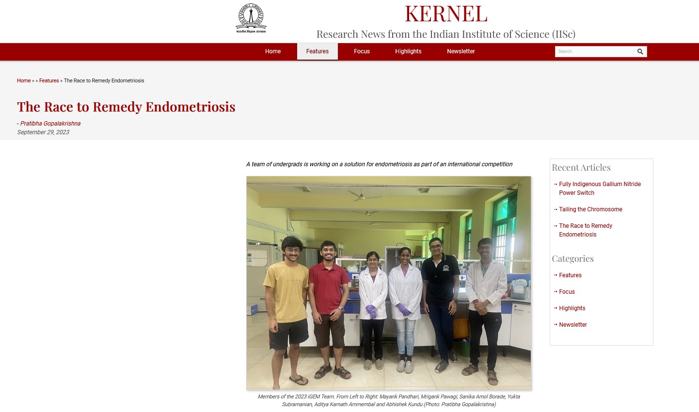 iGEM IISc 2023